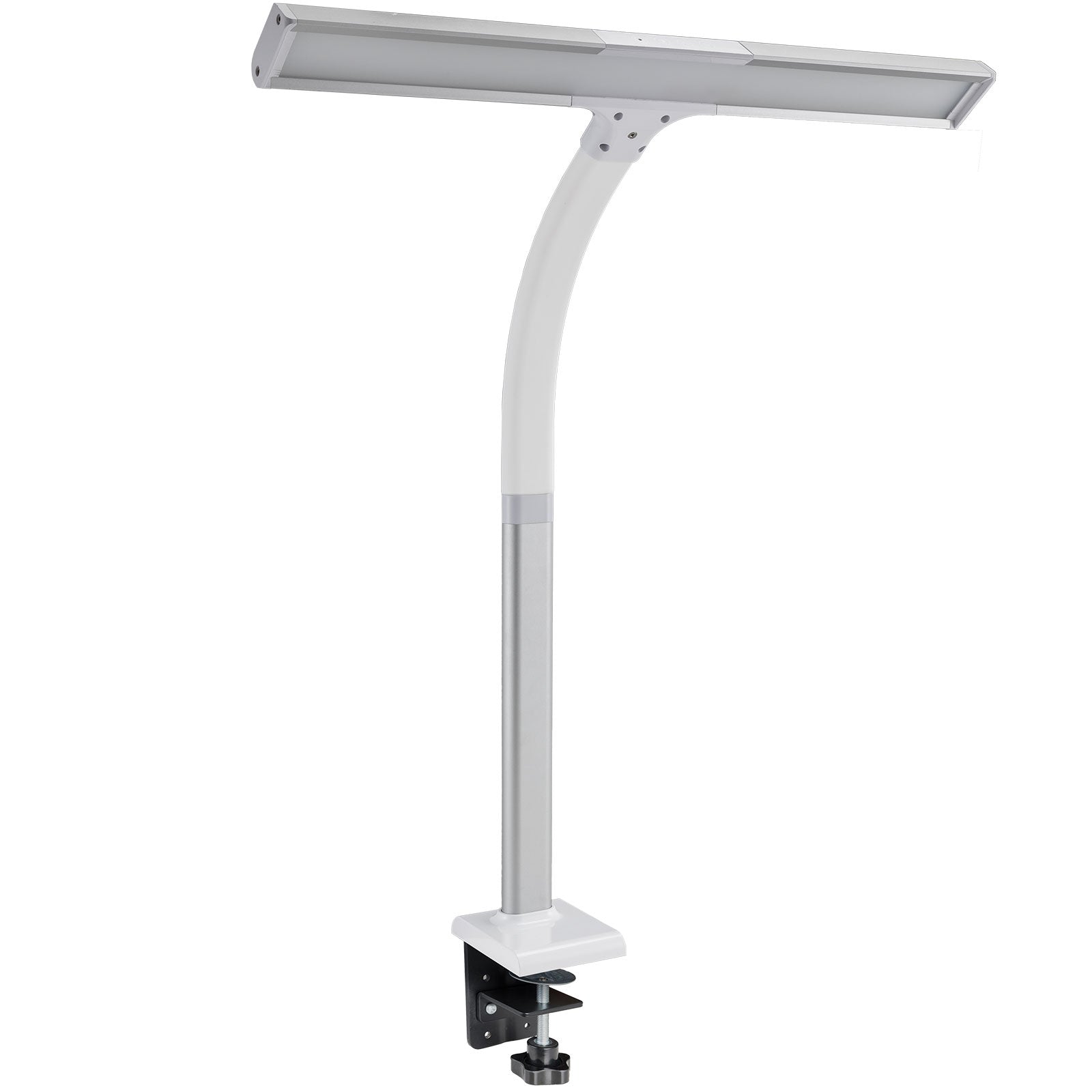 LTL00310E LED Schreibtischlampe Mit Klemmfu 50 Cm Wei silber FeinTech ltl00310e-led-schreibtischlampe-mit-klemmfu-50-cm-wei-silber-feintech